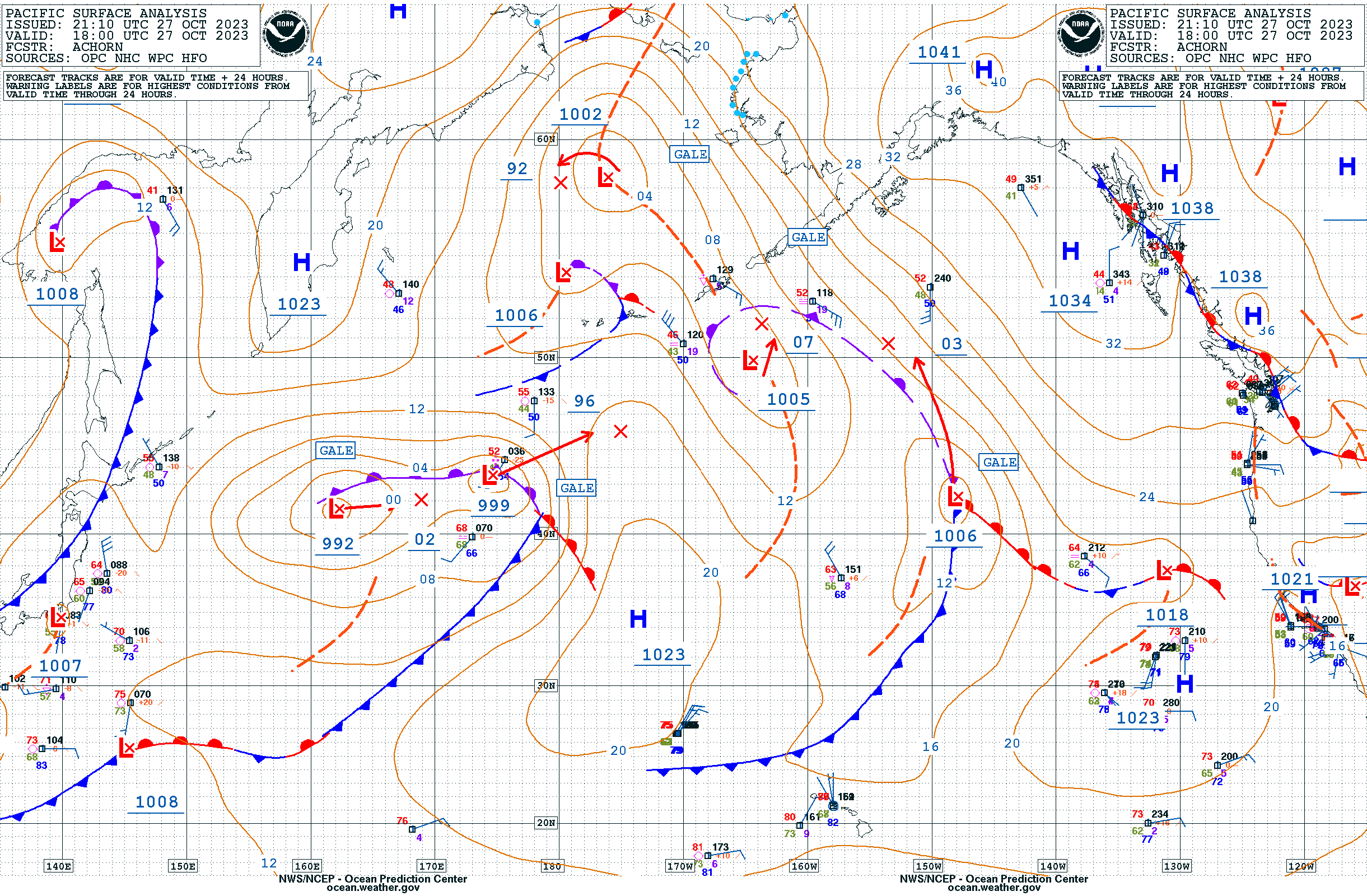 How to read surface weather analysis maps – Ingalls Weather