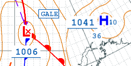 How to read surface weather analysis maps – Ingalls Weather