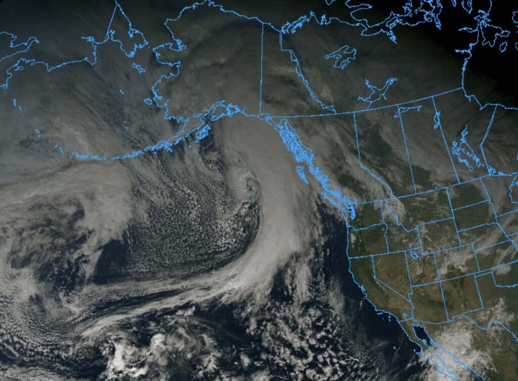 Hurricane-force storm in Alaska to bring rain and mountain snow to most ...